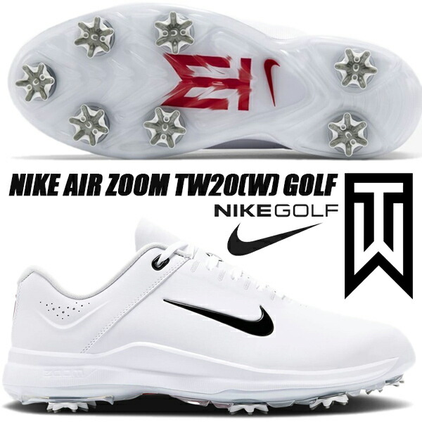 【楽天市場】NIKE AIR ZOOM TW20(W) GOLF white/black-gym red ci4509-100 ナイキ エア ...