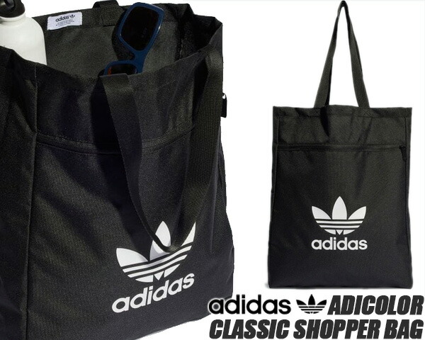 【楽天市場】adidas ADICOLOR CLASSIC SHOPPER BAG BLACK it7593 KOQ13 アディダス ...