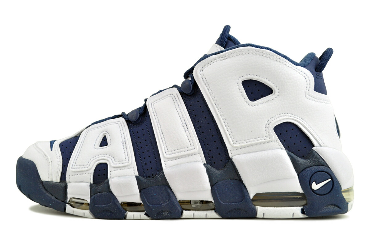 【楽天市場】NIKE AIR MORE UPTEMPO 96 OLYMPIC white/midnight navy fq8182-100 ...