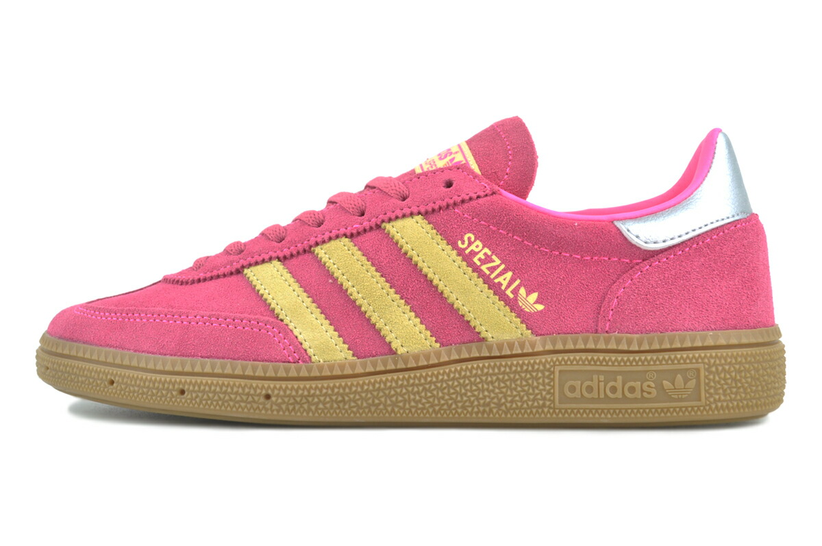 【楽天市場】[ ポイントUP & お得な割引クーポン!! ] adidas HANDBALL SPEZIAL W LUCPNK/ALMYEL ...