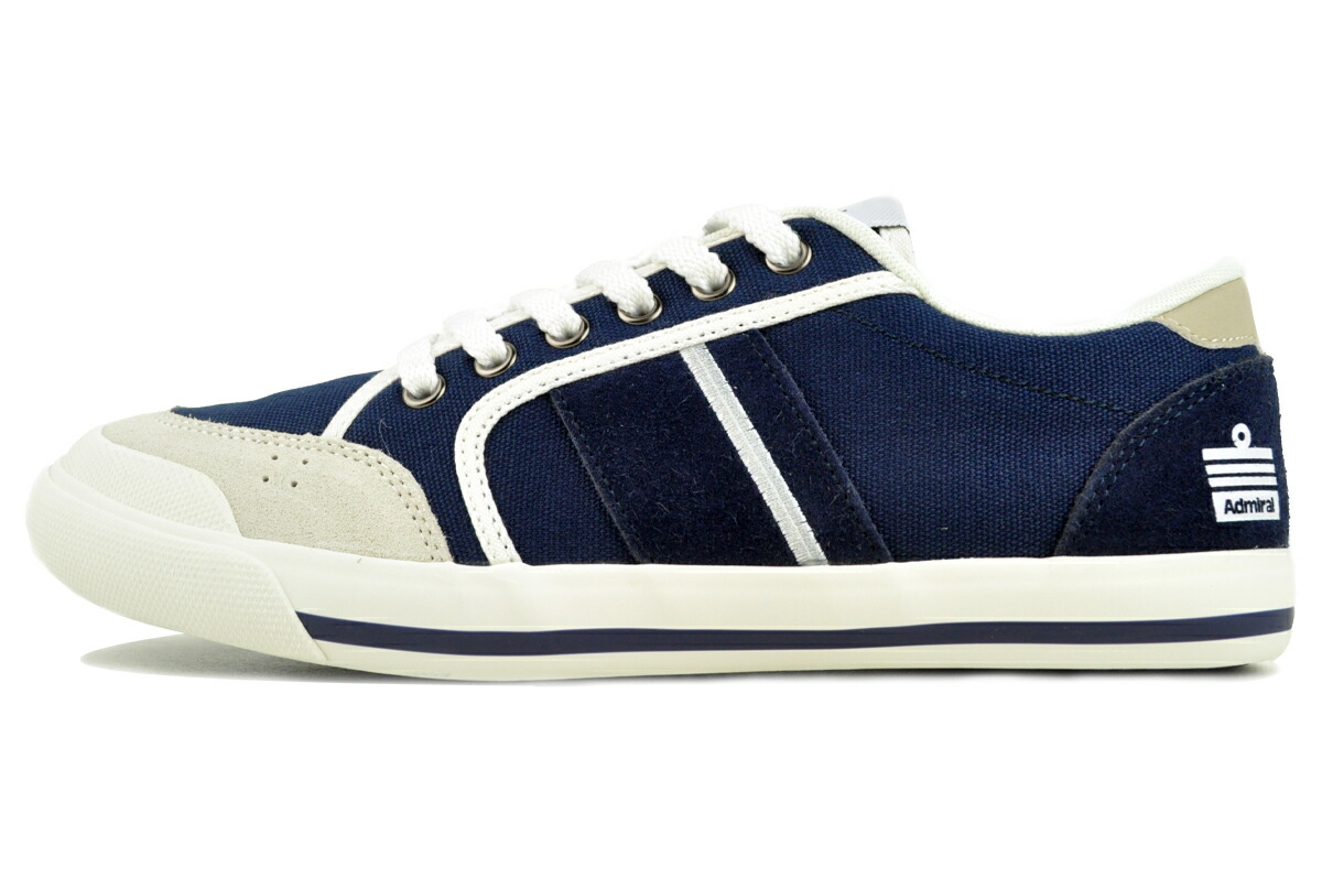 【楽天市場】Admiral INOMER AD602 NAVY 133602-39 アドミラル イノマー AD602 ネイビー スニーカー ...