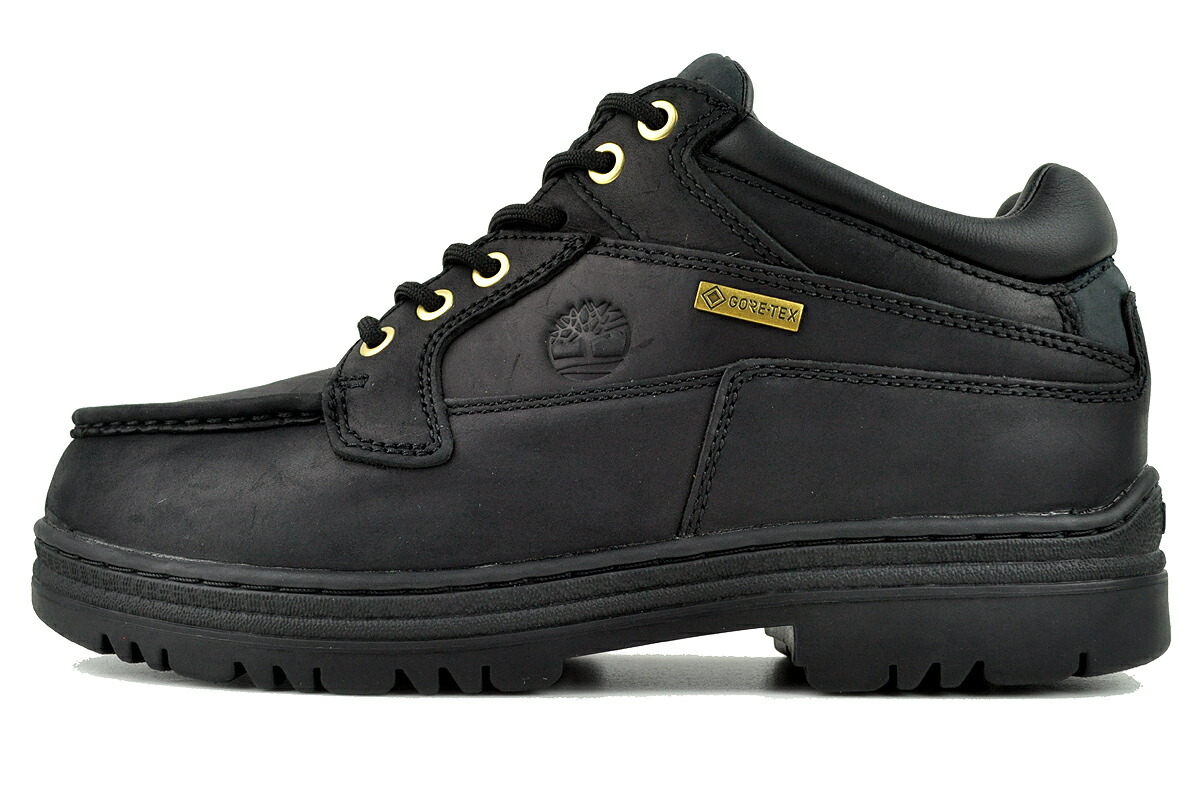 【楽天市場】Timberland HERITAGE GTX MOC TOE MID BLACK FULL GRAIN TB 0A2JU5 ...