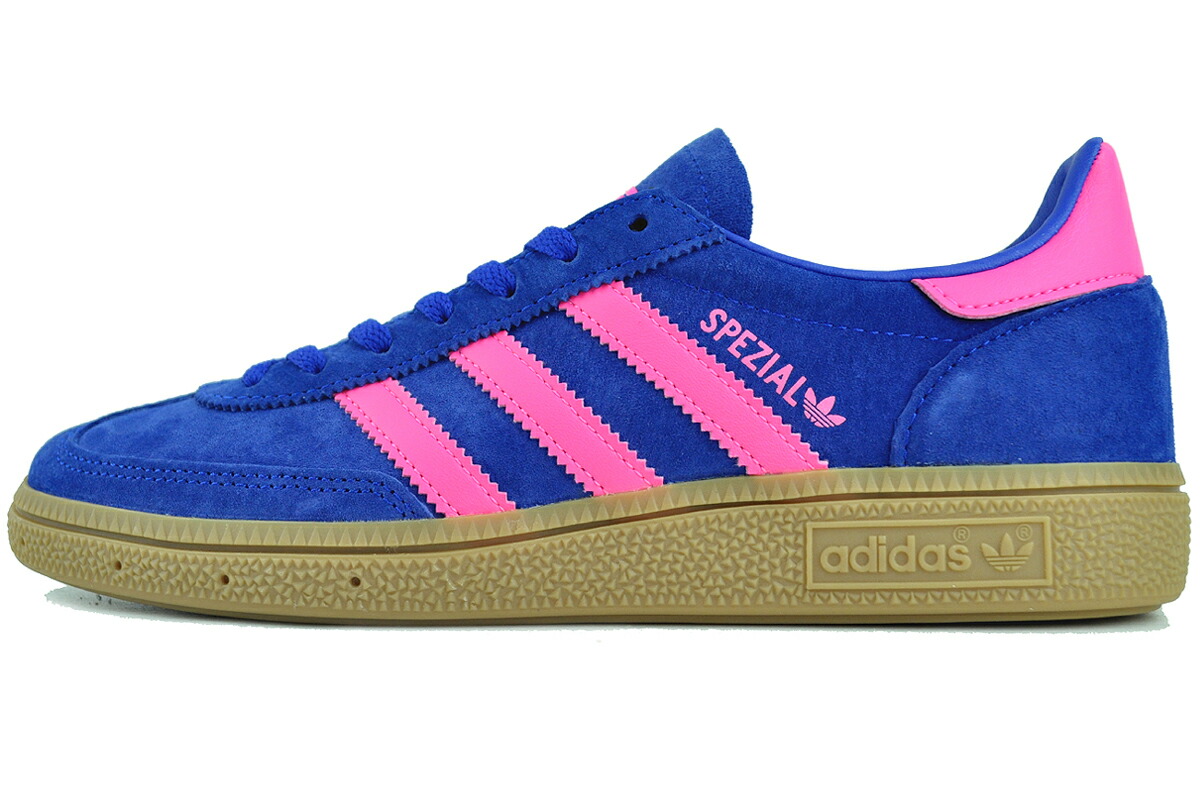 【楽天市場】adidas HANDBALL SPEZIAL W LUCBLU/LUCPNK/GUM4 ih5373 アディダス ハンドボール ...