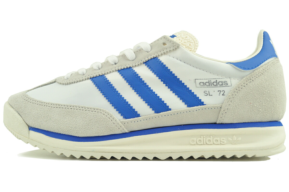 【楽天市場】【送料無料 アディダス スーパーライト 72 RS】adidas SL 72 RS CWHITE/BLUE/FTWWHT ...