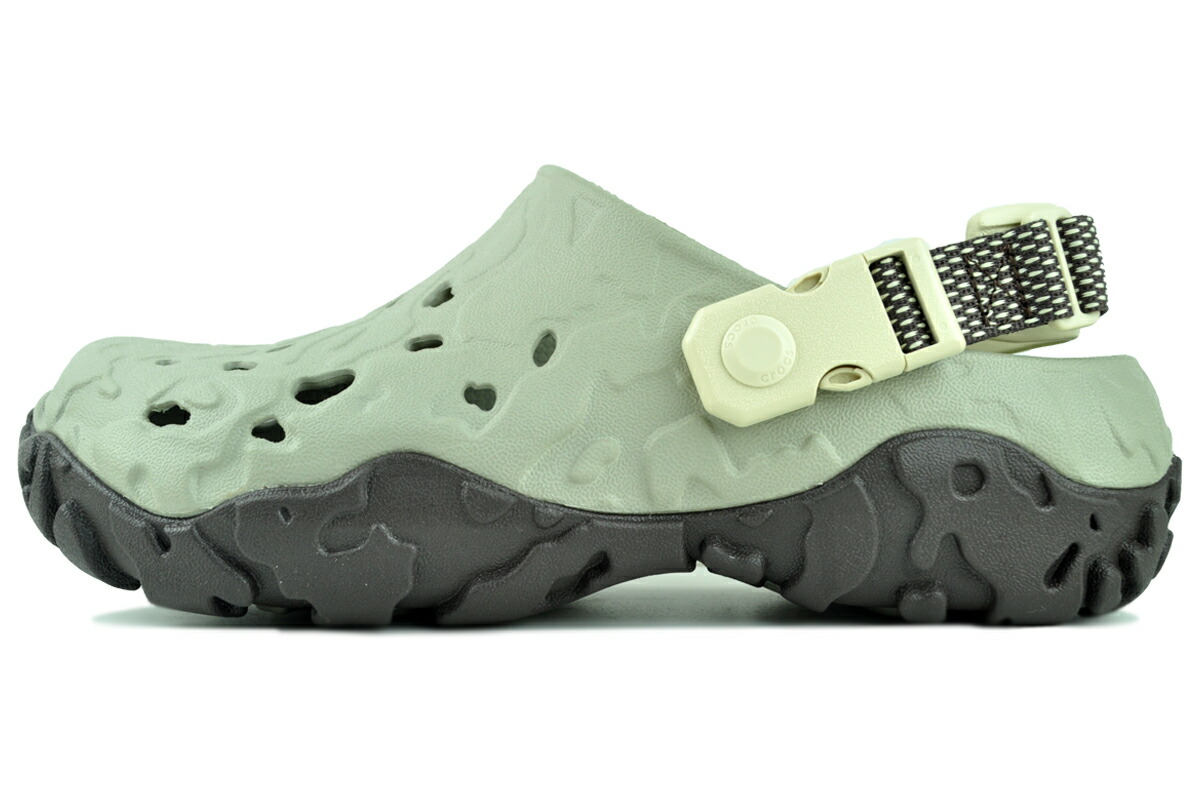 【楽天市場】crocs ALL TERRAIN ATLAS CLOG GREY/BLACK 208391-1ln クロックス オールテレイン ...