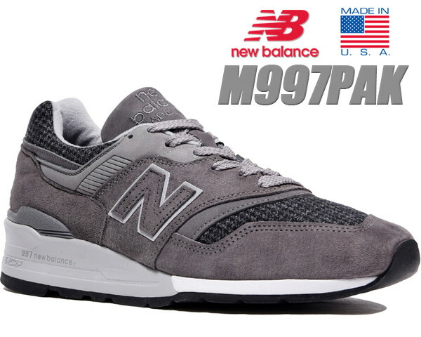 【楽天市場】NEW BALANCE M997PAK MADE IN U.S.A.ニューバランス M997 ワイズ D スニーカー NB 997 ...