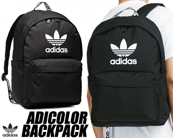 【楽天市場】adidas ADICOLOR BACKPACK black/white h35596 アディダス アディカラー バックパック ...