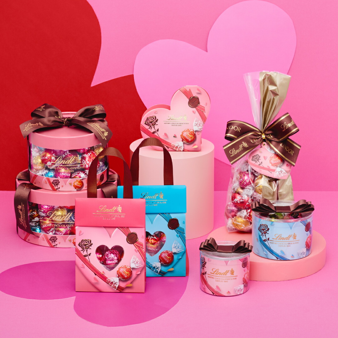 バレンタイン リンツ Lindt チョコレート リンドールバッグ 6個入｜バレンタイン ギフト スイーツ お菓子 洋菓子 チョコ 詰め合わせ ...