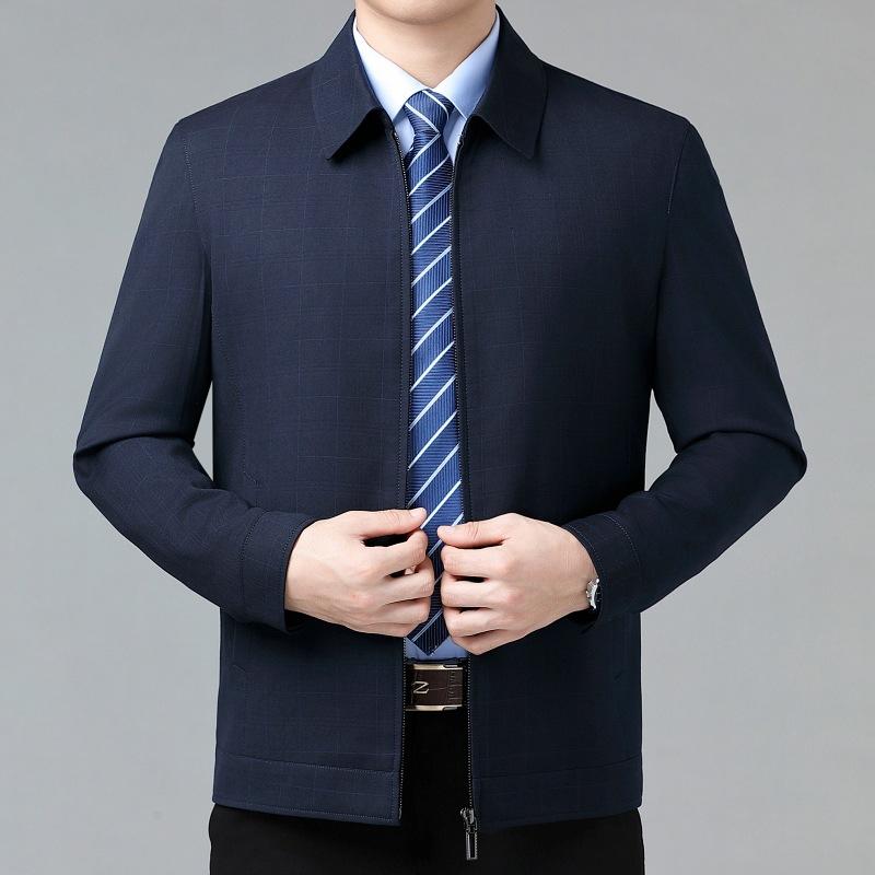 【楽天市場】ジャケット メンズ 男性用 絹 アウター トップス 紳士服 格子柄 襟付き 春秋 防風 吸湿速乾：LINEAR shop