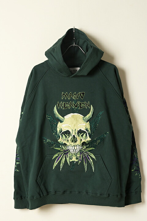 【楽天市場】【20%OFFセール】MAYO メイヨー MAYO Devil Skull Embroidery Hoodie{-BCS ...