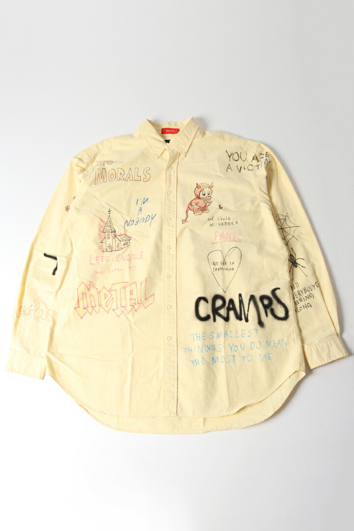 【楽天市場】guernika ゲルニカ Remake Paint Shirt{-BES}：link bar