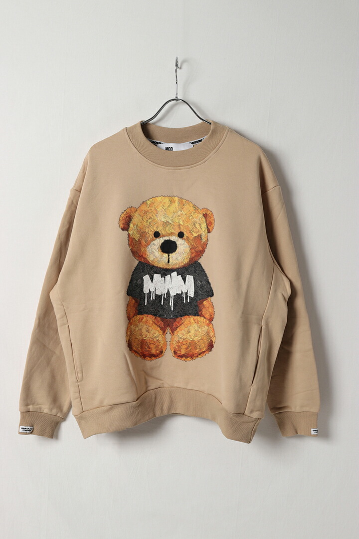 【楽天市場】MOD WAVE MOVEMENT モッドウェイブムーブメント TEDDY SWEATSHIRT{E-}{-BDA}：link bar