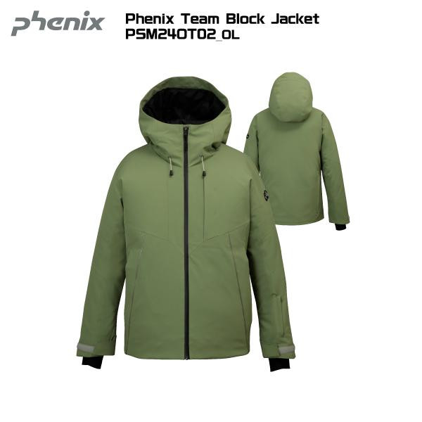 【楽天市場】2024-25 PHENIX（フェニックス）Phenix Team Block Jacket / PSM24OT02-OL ...