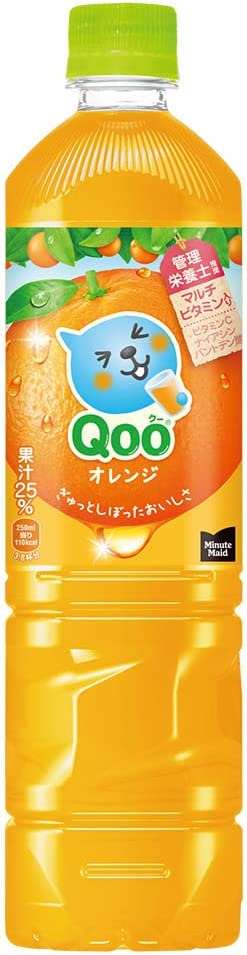 【楽天市場】【送料無料】 コカコーラ ミニッツメイド Qoo クー オレンジ 950ml×1ケース(12本)：リカーBOSS 楽天市場店