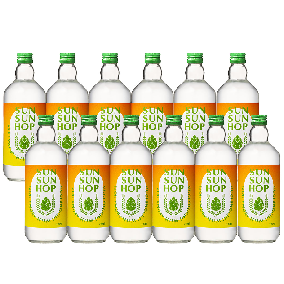【楽天市場】【抽選で1等77,777ポイント当たる！】【送料無料】田苑酒造 SUN SUN HOP サンサンホップ 25度 720ml 12 ...