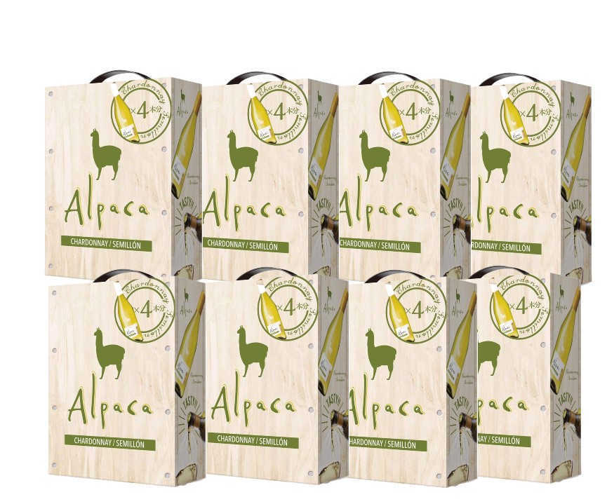 【楽天市場】【入荷次第発送】 【送料無料】Alpaca アルパカ サンタ・ヘレナ・アルパカ・シャルドネ・セミヨン 3000ml 3L×2ケース ...