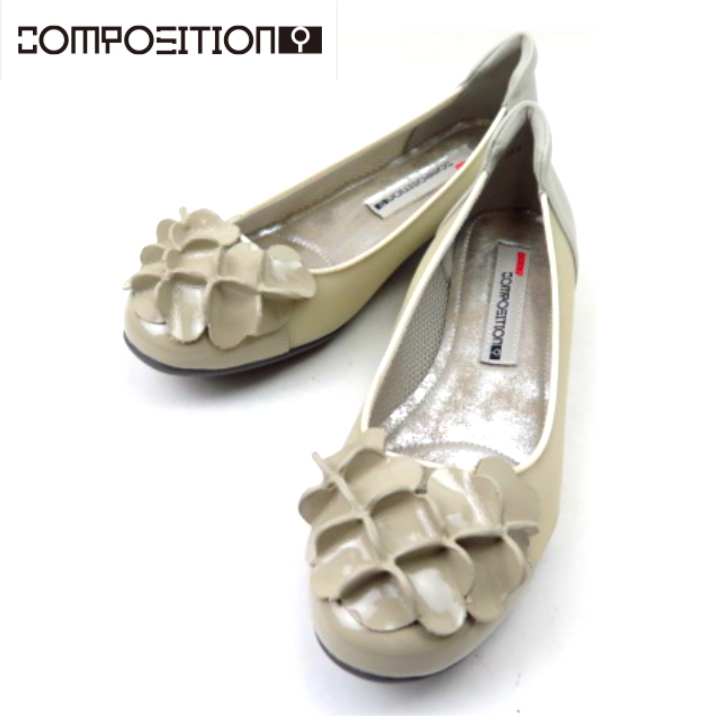 【楽天市場】composition9 コンポジションナインCP2721 ベージュ(BG)レディース 婦人靴 コンフォート オールウェザー スタイリッシュウエッジヒール シリコンレインシューズ ...
