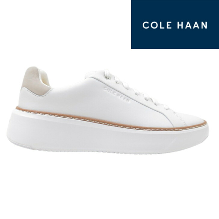 【楽天市場】COLE HAAN コールハーン GP TOPSPIN SNEAKER W24775 ホワイト/ダヴレディース グランドプロ ...