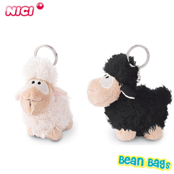 【楽天市場】ニキ NICI BB ウーリーギャング シープ ホワイト ブラック キーホルダー ぬいぐるみ キーリング バッグチャーム バッグアクセサリー 可愛い かわいい おしゃれ 人気 ...