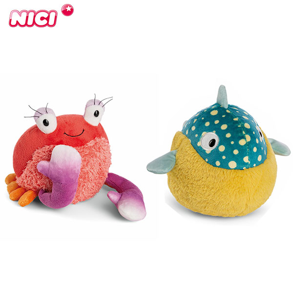 【楽天市場】ニキ NICI サンセットドリーム2024 カニ シーベル フグ フォルカー クラシック ぬいぐるみ エコ素材 サスティナブル ...