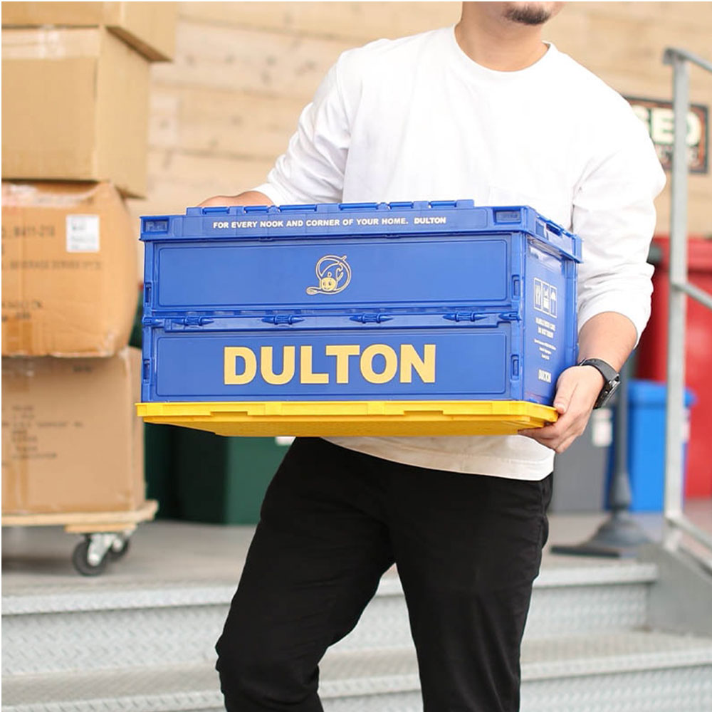 【楽天市場】DULTON ダルトン DULTON FOLDING CONTAINER 40L H21-0343-40 フォールディング コンテナ 折りたたみ インテリア ストレージ バスケット ...