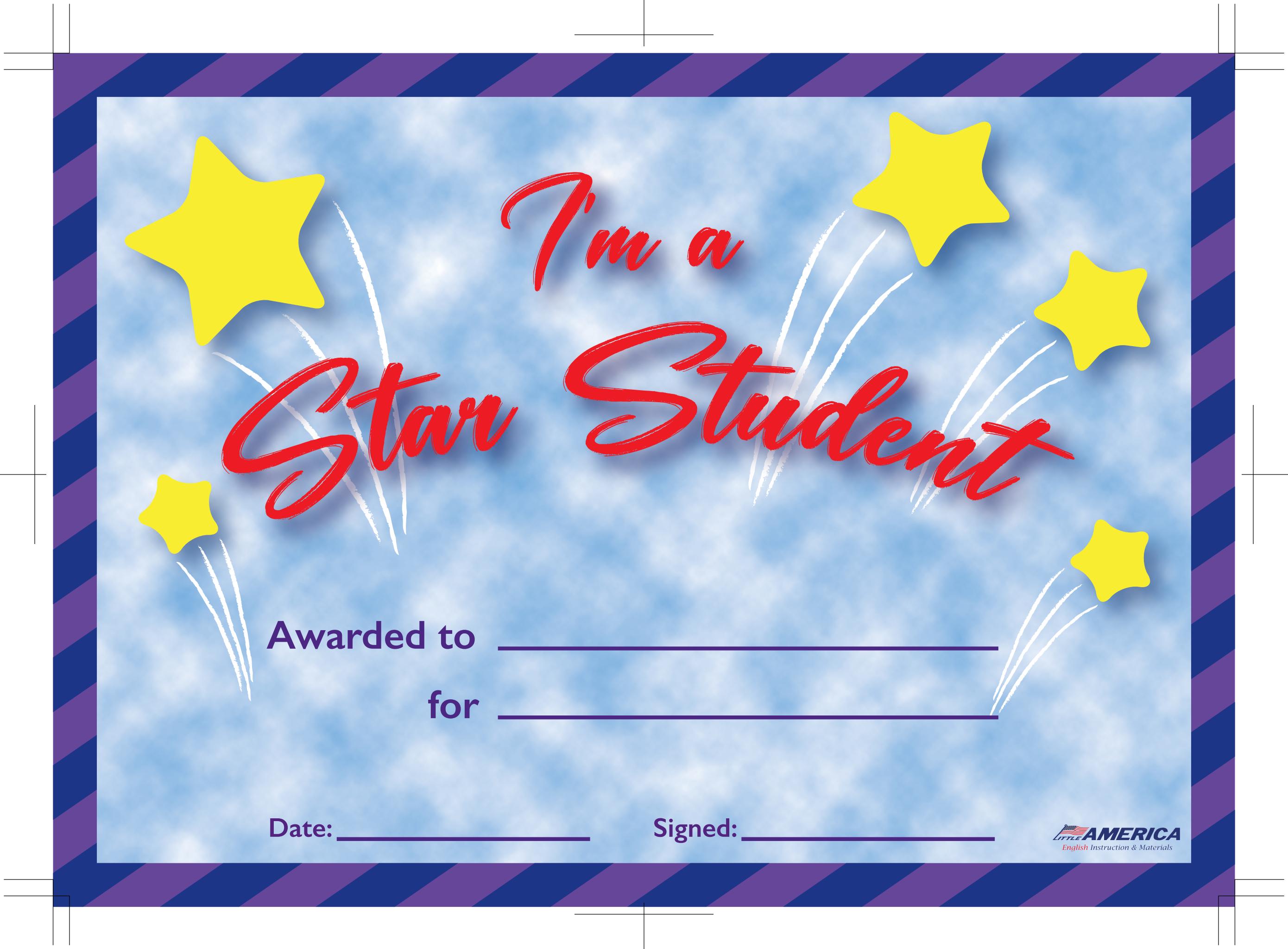 【楽天市場】アイム・ア・スター・ステゥーデント I'm a star student!【英語の先生にオススメ 英語教材・カード・文房具 ...