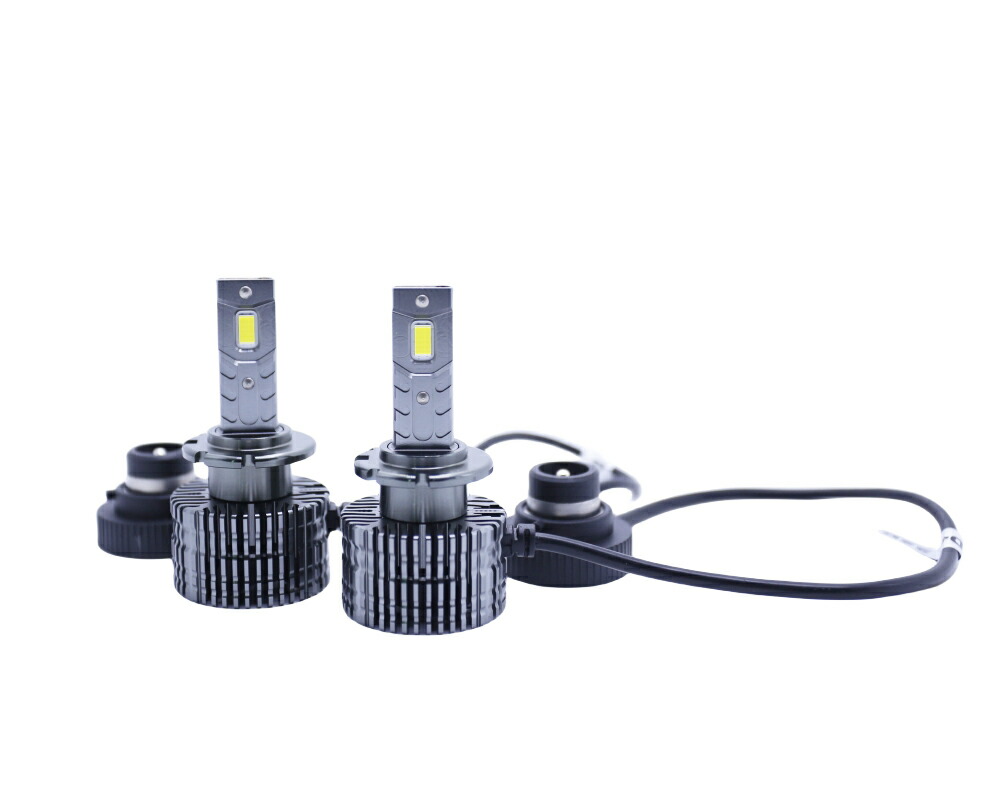 【楽天市場】D4S LED ヘッドライト Dシリーズ 車検対応 D2S D2R 専用 D4S D4R 専用 12200lm 6500k ホワイト 35W 2本1セット ポン付け 可能 LED ...