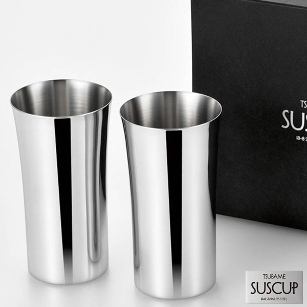 【楽天市場】【送料無料】SUSCUP サスビアカップ 240ml 2客セット/ASAHI/SCS-13-2P/サス カップ コップ ビアカップ タンブラー 2個セット ステンレス 保温 保冷 ...