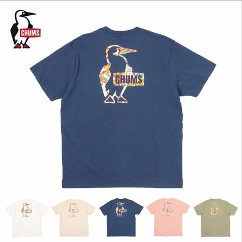 【楽天市場】CHUMS（チャムス）Booby Logo Rainbow Islands T：Living Plaza Camp 楽天市場店