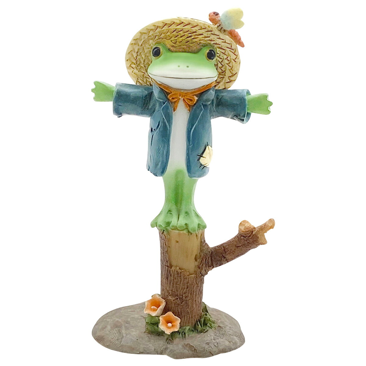 【楽天市場】コポー カカシなカエル カエル 置物 （ Copeau 置き物 コポタロウ 玄関 かえる 蛙 グッズ マスコット ミニチュア 雑貨 オーナメント インテリア 飾る かわいい 可愛い ...