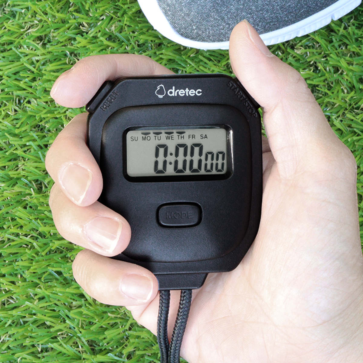 【楽天市場】ストップウォッチ チェム コンパクト （ ドリテック DRETEC タイマー デジタルタイマー 時計 カレンダー アラーム 1/100秒計測 スプリットタイム 数取器 小型 ミニ ...