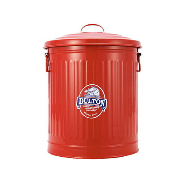 【楽天市場】ダルトン DULTON ゴミ箱 ガベージカン S 12L ダストボックス （ ごみ箱 ふた付き 収納 小物入れ 丸型 缶 くずかご おしゃれ リビング キッチン 収納ケース ...