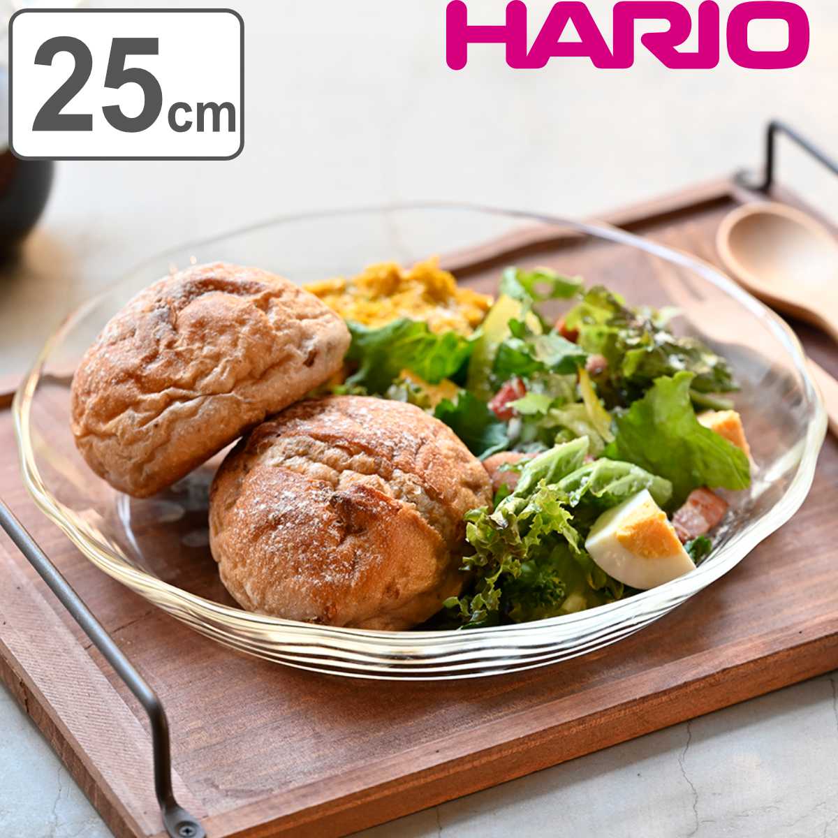 【楽天市場】ハリオ プレート 25cm 耐熱ガラス （ HARIO 食洗機対応 電子レンジ対応 オーブン対応 ガラス 耐熱皿 耐熱容器 日本製 耐熱 ガラスプレート 大皿 深皿 盛皿 パスタ ...