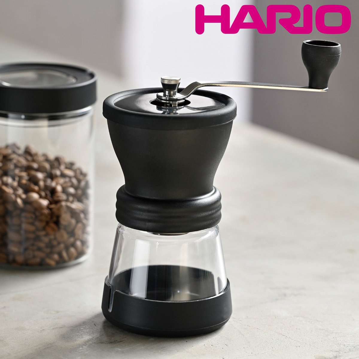 【楽天市場】HARIO ハリオ コーヒーミル セラミックコーヒーミル・スケルトンN （ セラミック 手挽き 手動 ミル 粗さ調整 丸洗いOK おしゃれ 小型 コンパクト コンパクト収納 ...