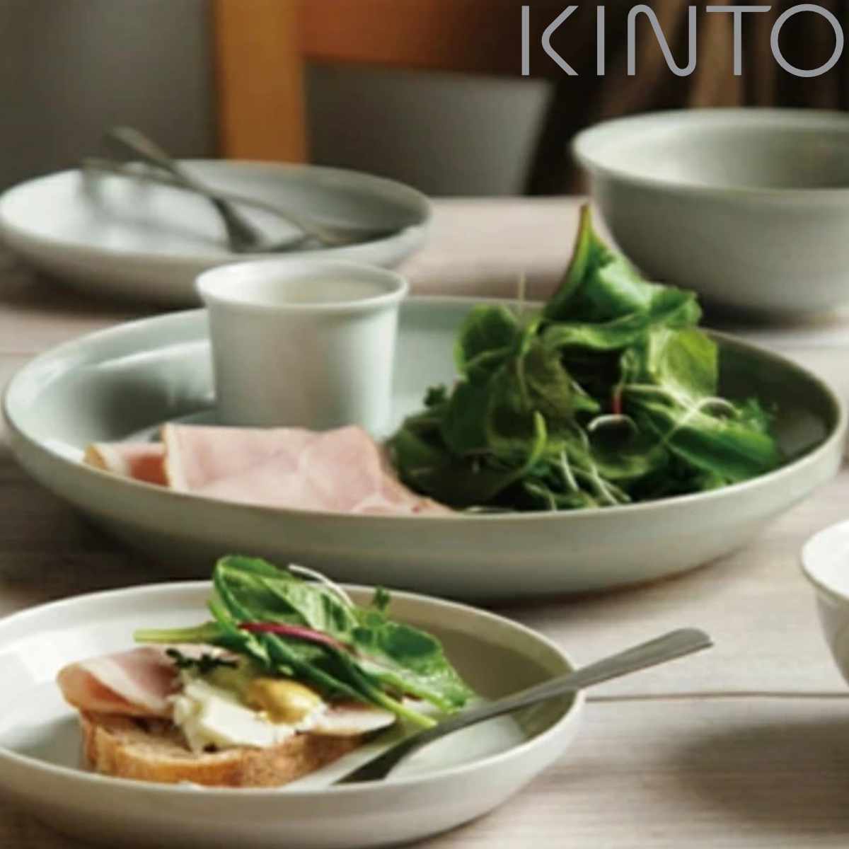 【楽天市場】KINTO キントー RIM プレート 240mm （ 24cm 磁器 ホワイト お皿 和食器 洋食器 食洗機対応 電子レンジ対応 パン皿 パスタ メイン料理 日本製 リム ...