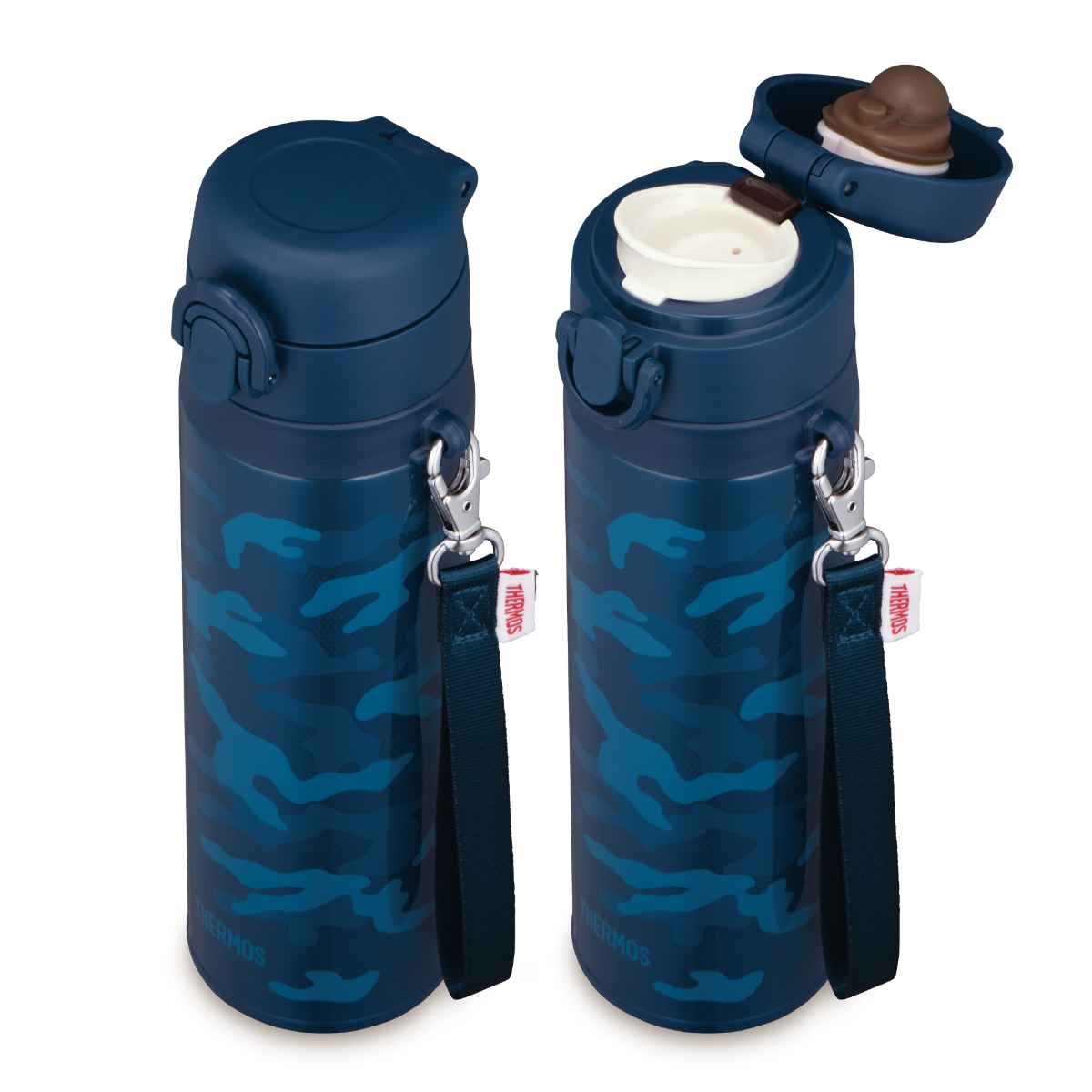 【楽天市場】サーモス 水筒 550ml ステンレス 真空断熱ケータイマグ JNT-552 （ THERMOS 直飲み 保温 保冷 ワンプッシュ スポーツドリンク対応 直のみ 魔法瓶 ストラップ ...