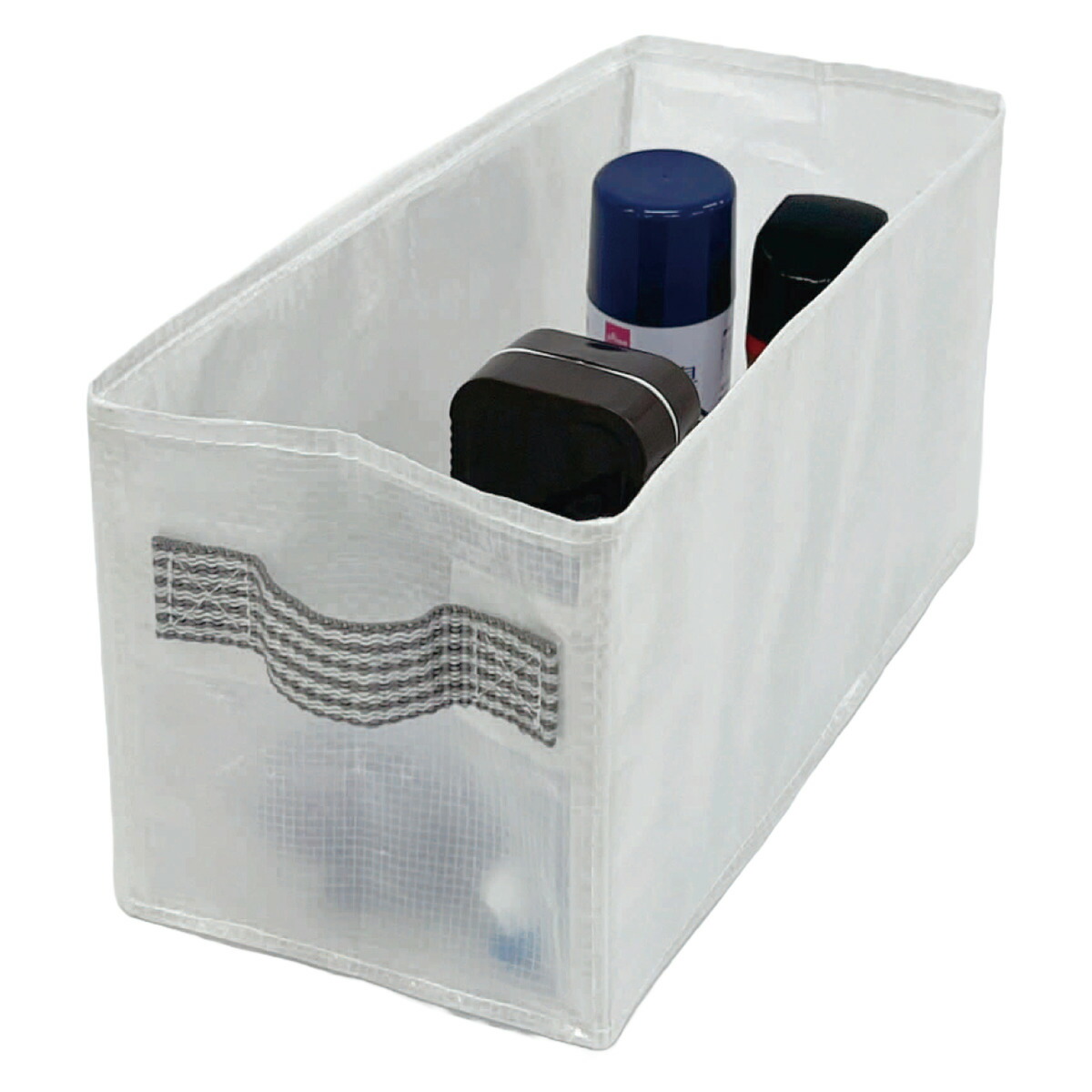 【楽天市場】玄関収納 FIRSTO 小物ケース （ 玄関 収納 ケース 半透明 玄関小物 箱 折りたたみ 可能 省スペース 収納ケース ラック ...