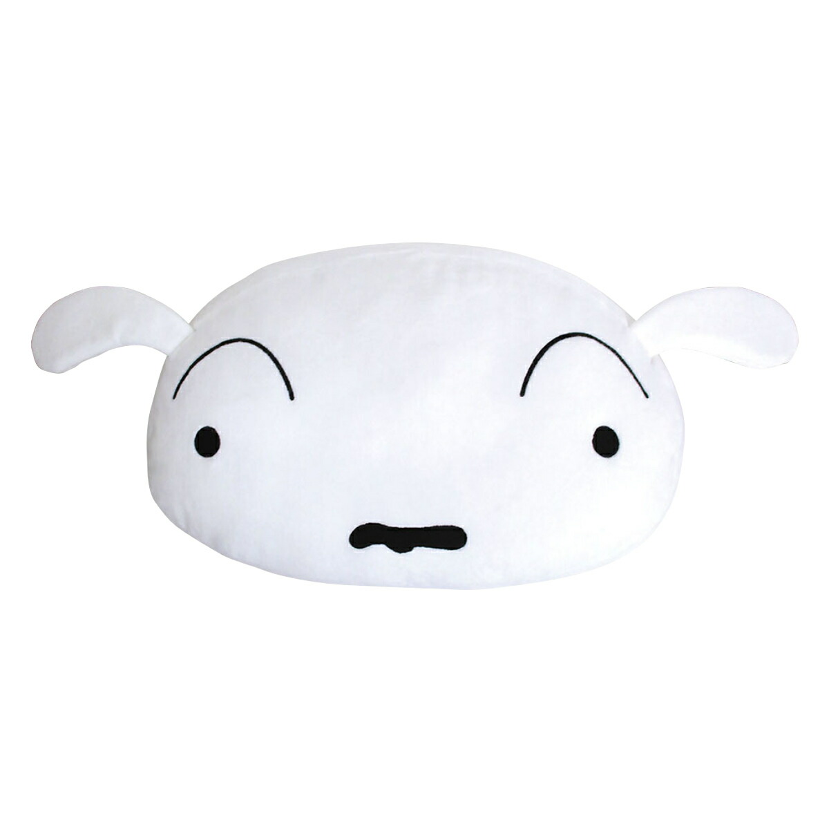 【楽天市場】ぬいぐるみ クレヨンしんちゃん もちもちフェイスクッションシロ （ クッション シロ もちもち 座布団 枕 お昼寝 ソファ ...