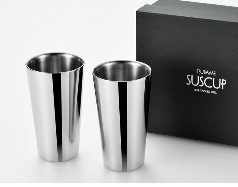 【楽天市場】アサヒ TSUBAME SUSCUP サス2重ストレートカップ 2客セット SCW-14-2P 250ml 18-8ステンレス ギフトセット 2重構造 保冷 日本製 Made in ...