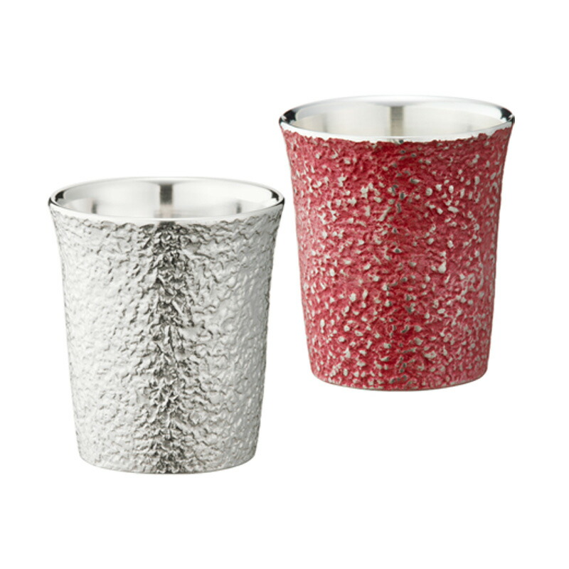 【楽天市場】色選択可能ペア 名入れ可能 大阪錫器 和酒器 ぐい呑み さざれ ペア saz-2p 55ml 桐箱入り 白・黒・朱・青・緑・黄の6色から2色お選びください（同色2個も可 ...