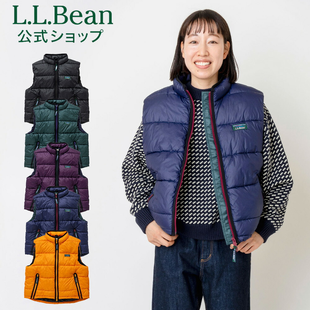 【楽天市場】【お買いものマラソンP10倍 2/25まで】【SALE30%OFF】【公式】エルエルビーン フェアフィールド ベストアウター 中綿 ...