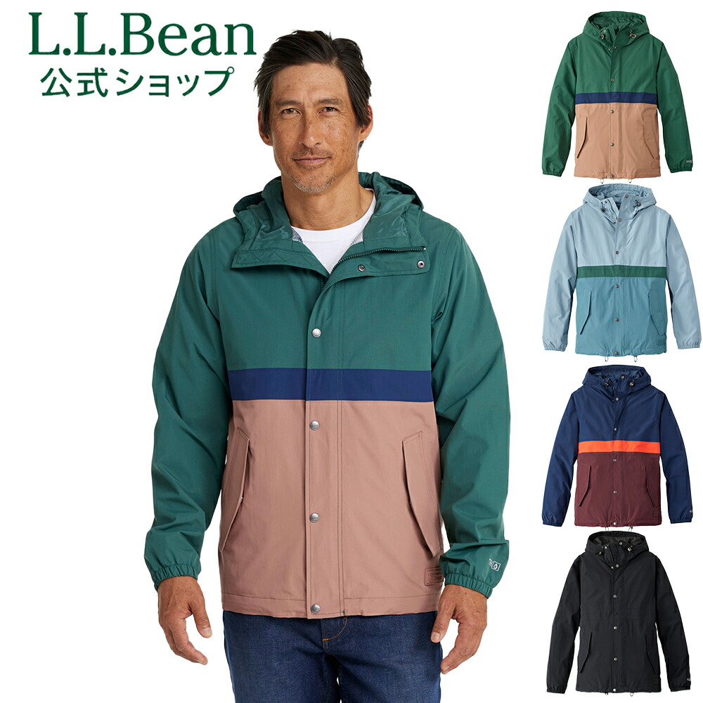 【楽天市場】【ポイント10倍 11/17まで】【公式】 エルエルビーン マウンテン クラシック レイン ジャケット | フーディ パーカー ...