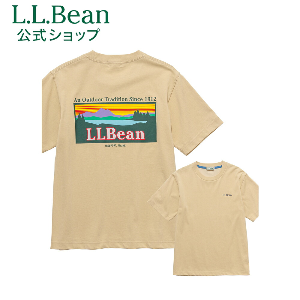 【楽天市場】【公式】 エルエルビーン ビーンズ バック カタディン ティ | トップス 半袖Tシャツ Tシャツ ティーシャツ 半袖 ウィメンズ レディース アウトドア ブランド バックプリント ...