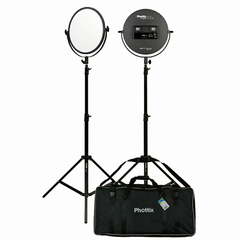 【楽天市場】Phottix (フォティックス) Nuada R3a LEDライト ツインキットセット / ビューティー の撮影にも。動画 写真 ...
