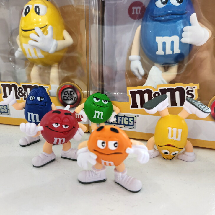 【楽天市場】【m&m's PVC FIGURE 5体セット】 m&m’s アメリカン雑貨 ベンダブルフィギュア グッズ エムアンドエムズ ...
