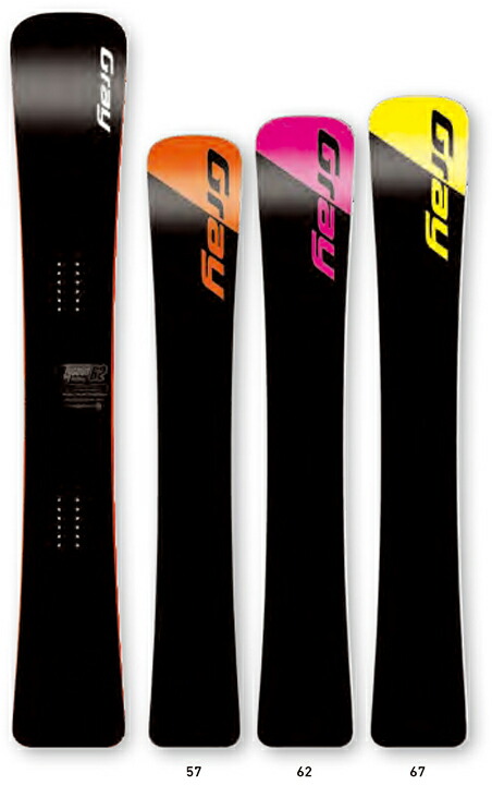 【楽天市場】GRAY SNOWBOARDS [ TYCOON 157/162/167cm @136000] グレイ スノーボード【正規代理店 ...