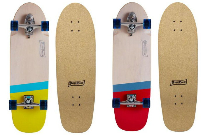 【楽天市場】[ WOODY PRESS CARVING Lady's 32インチ @17800] SURF SKATE サーフスケート 【正規 ...