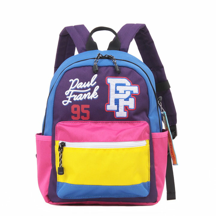【楽天市場】Paul Frank [ クレイジー配色 キッズ リュック PFA106 @5900] ポールフランク BACKPACK ...