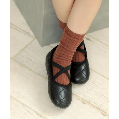 【楽天市場】ソロット SOROTTO キルティングクロスバレエシューズ (KIDS) （ブラックPU）：LOCOMALL（ロコンド公式ストア）