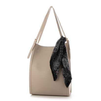 【楽天市場】＜ロングセラー＞カシュカシュ cache cache WEB限定チェンジスカーフA4縦型トートバッグ （ライトグレー）：LOCOMALL（ロコンド公式ストア）